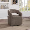OSP Home Furnishings Devin Charcoal Fabric Swivel Chair DVN-H29 - The ...