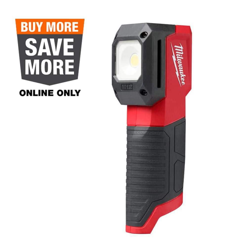 Milwaukee M12 12 Volt Lithium Ion Cordless LED Paint and Detailing Color Match Light 2127 20 The Home Depot