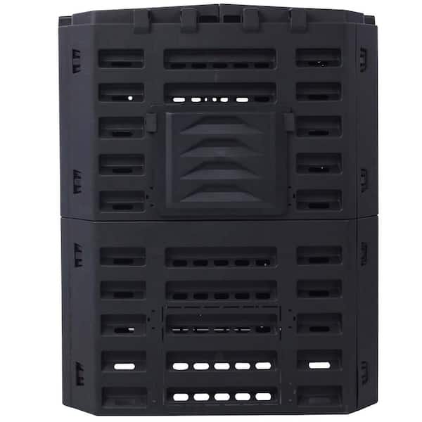 Tatayosi Garden Composter Bin Made from Recycled Plastic, 90 Gal. Large ...