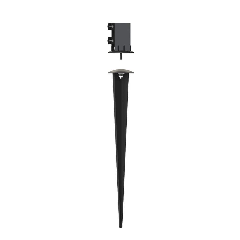 PEAK 4 in. x 4 in Adjustable Ground Spike 2401-066 - The Home Depot