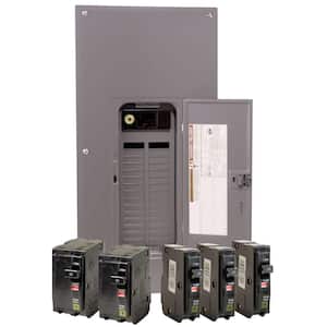 Square D QO 200 Amp 30-Space 40-Circuit Indoor Main Breaker Load Center ...