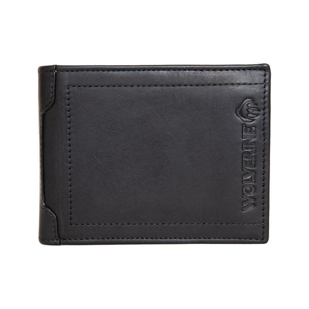 Wolverine Raider Full Grain Oil Tan Bifold Leather Wallet with Wing in ...
