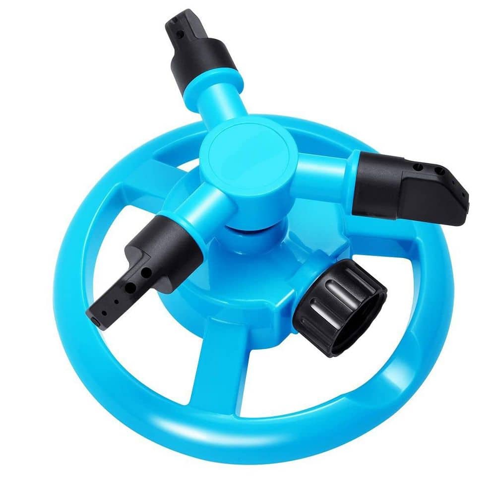Oyezvary Automatic Garden Lawn Sprinkler 360 Degree Rotation Large Area ...