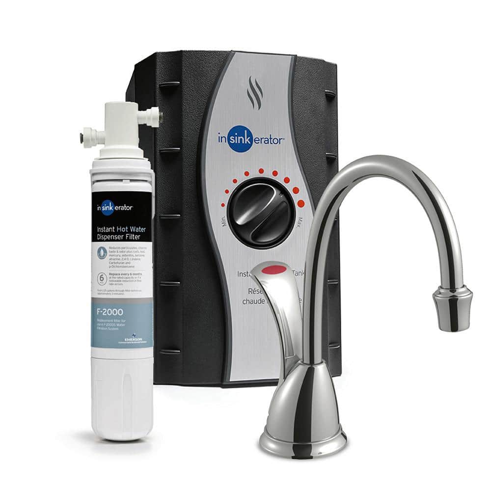 InSinkErator Involve Wave Instant Hot Water Dispenser w/ Premium ...