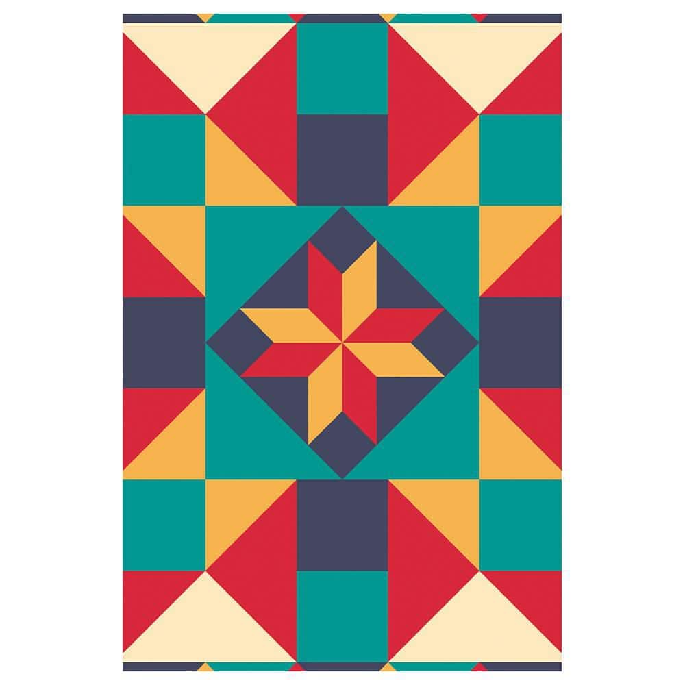 VENICE BEACH Collections Geometric Deco Design by Unknown 1 Piece ...