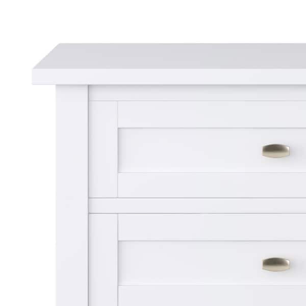 White shaker nightstand store