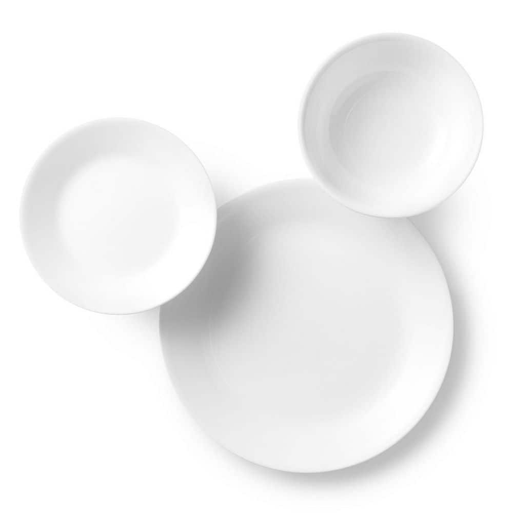 Corelle 12-Piece Casual White Glass Dinnerware Set (Service for 4 ...