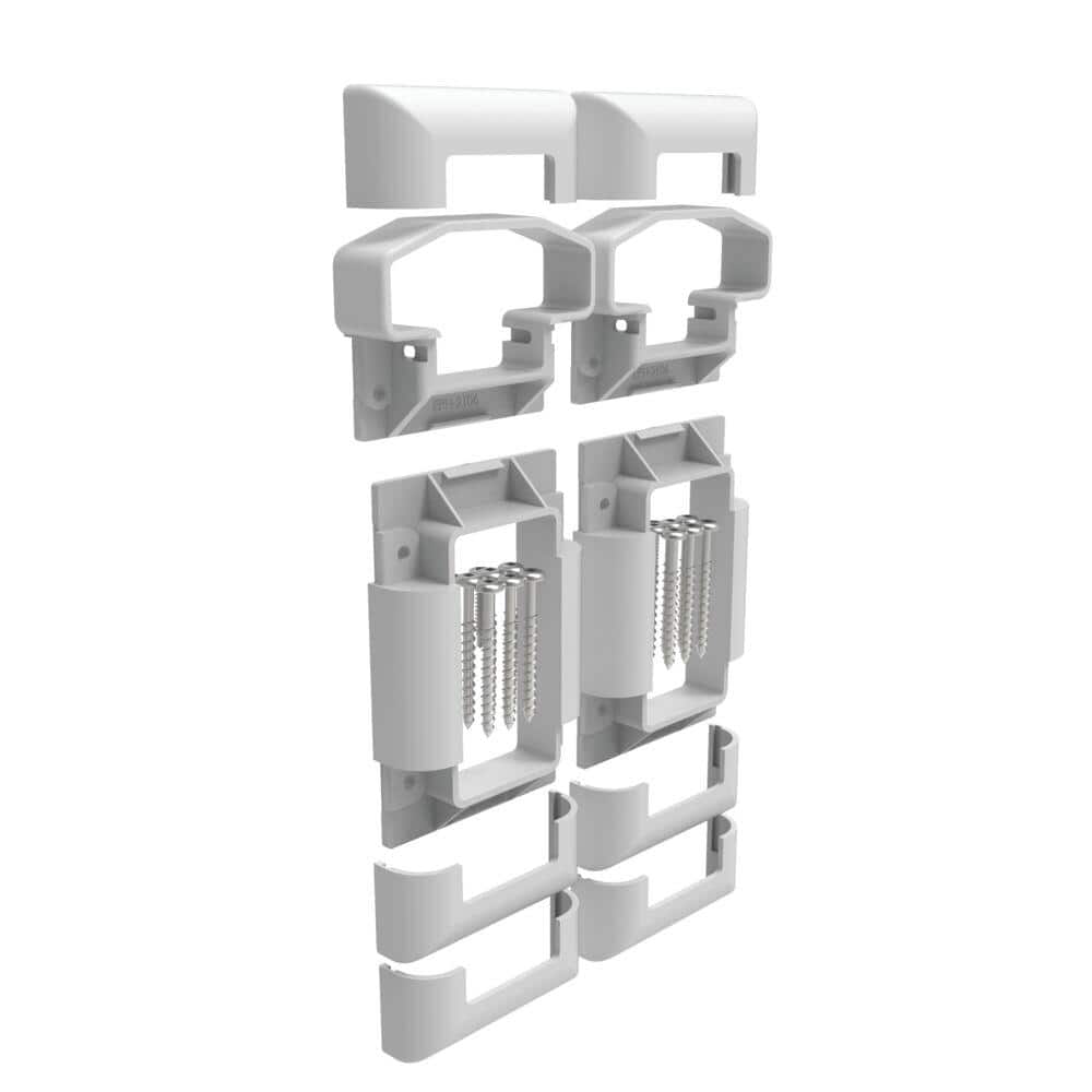 RDI White Level Mounting Bracket Kit-2 Pairs Original Rail 73019016 ...