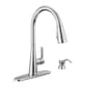 Delta Greydon Single-Handle Pull Down Sprayer Kitchen Faucet with ...