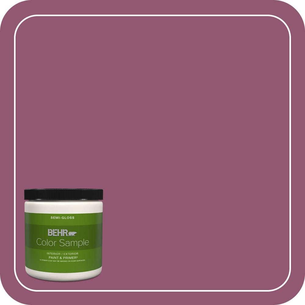 BEHR PREMIUM PLUS 8 oz. #HDC-AC-28A Carnation Festival Semi-Gloss ...
