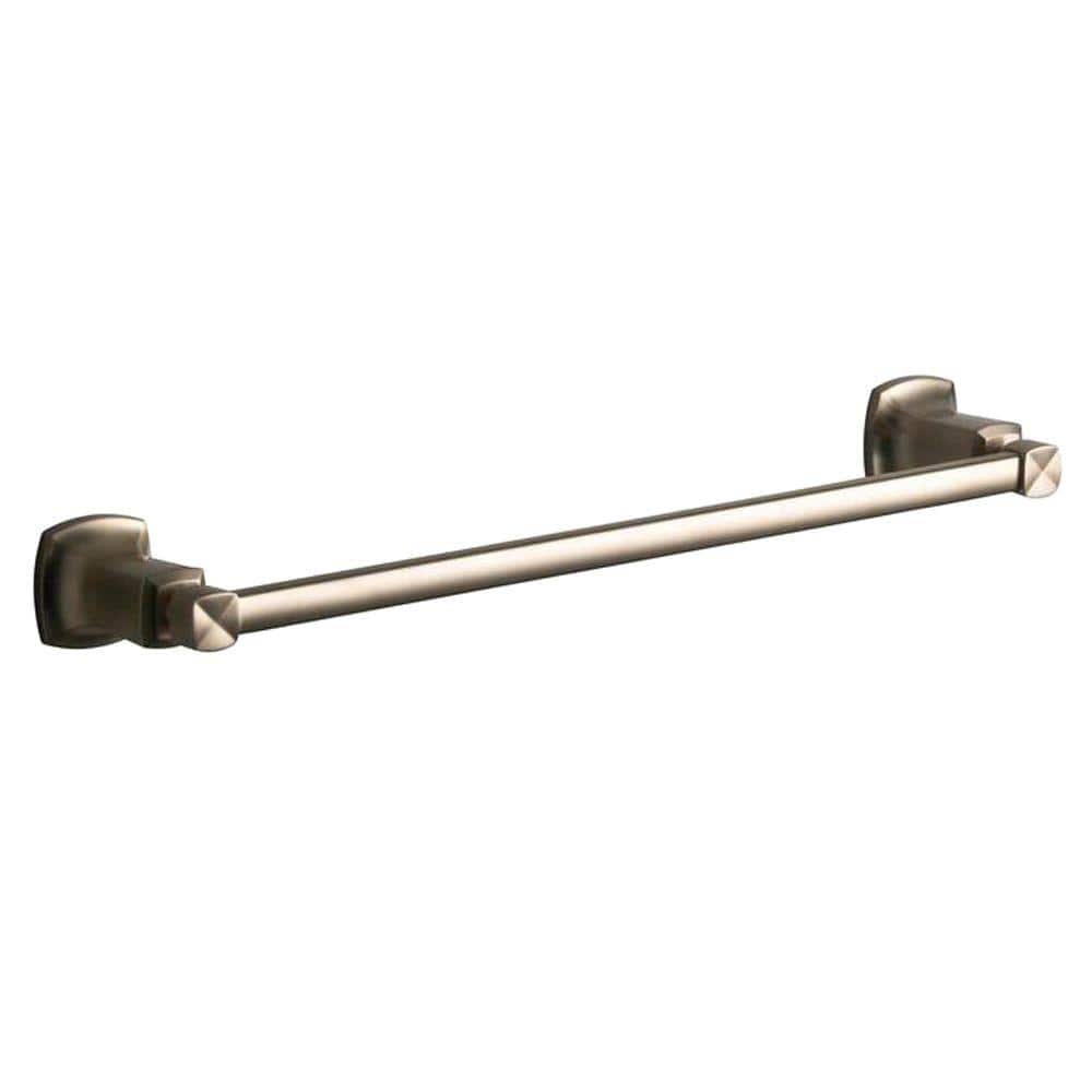 KOHLER Margaux 18 in. Towel Bar in Vibrant Brushed Bronze K-16250-BV ...