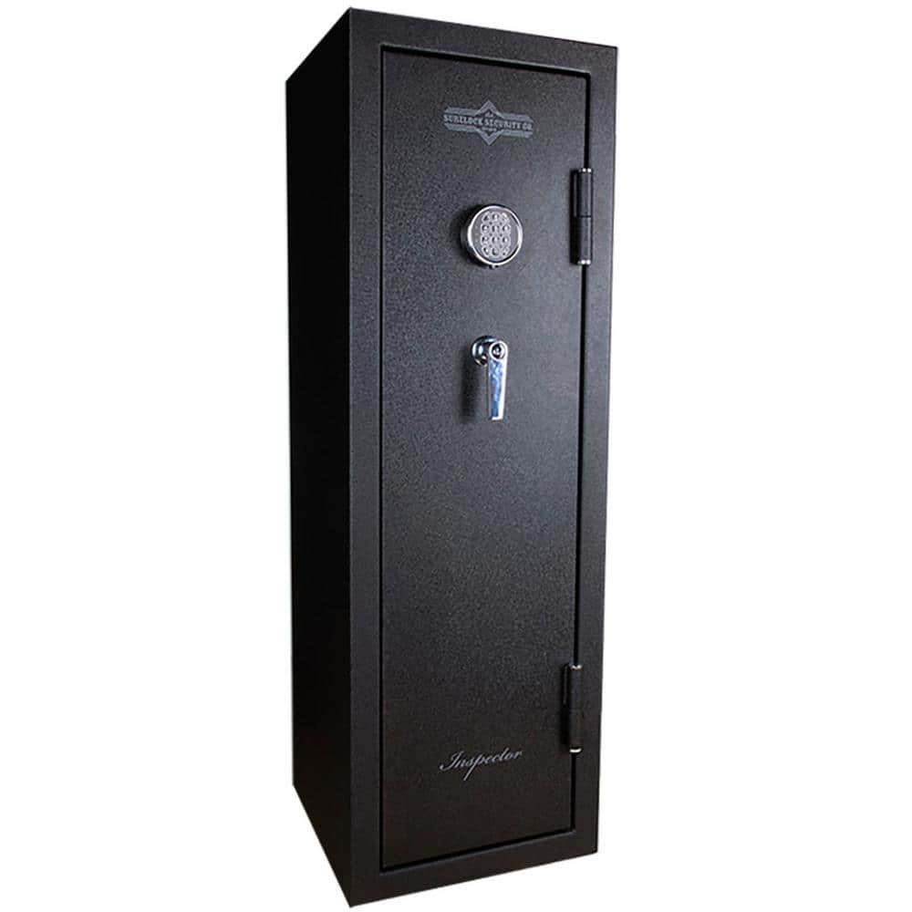 SURELOCK Inspector 12-Gun and Home Safe, Black 35000012 - The Home Depot