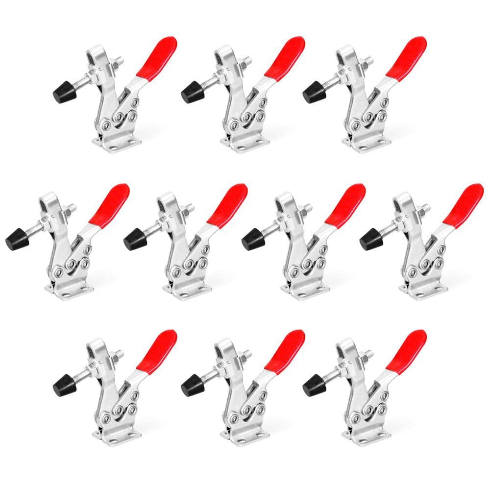 ‎POWERTEC 500 lbs. Horizontal Quick-Release Toggle Clamp (10-Pack ...