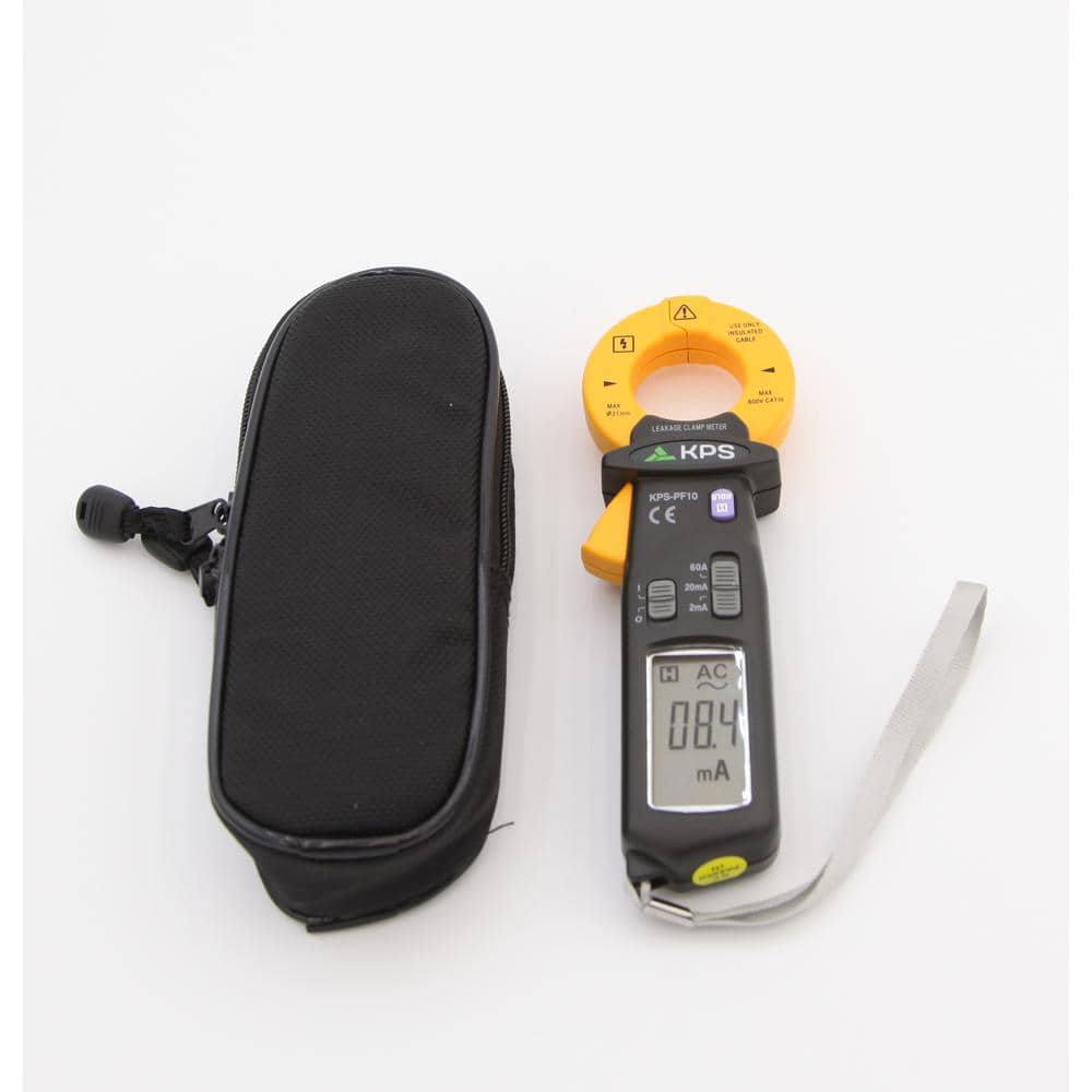 KPS TRMS Leakage Clamp Meter KPS-PF10 - The Home Depot