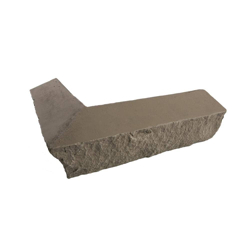 GenStone Stacked Stone Keystone 14 in. x 2 in. x 3.5 in. Faux Stone ...