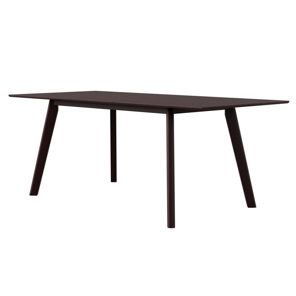 Handy Living Garner 78.75 in. L Rectangular Dark Espresso Wood Top ...