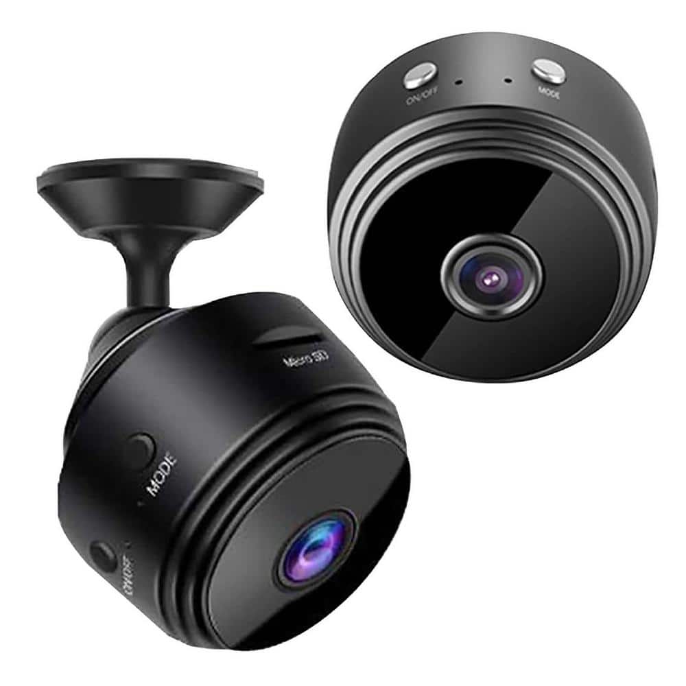 Wireless Wifi Camera 1080p HD Night Vision Wide-Angle Motion Detection ...