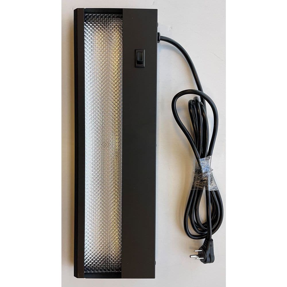 AMAX LIGHTING 58.2 in. Black Fluorescent Under Cabinet Light UC-60B ...