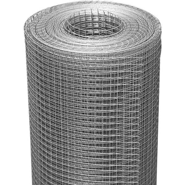Amucolo 1/4 in. x 4 ft. x 100 ft. 23-Gauge Hardware Cloth, Chicken Wire ...