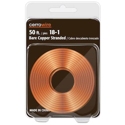 Cerrowire - Solid Bare Copper Grounding Wire Assortment – Electrical ...