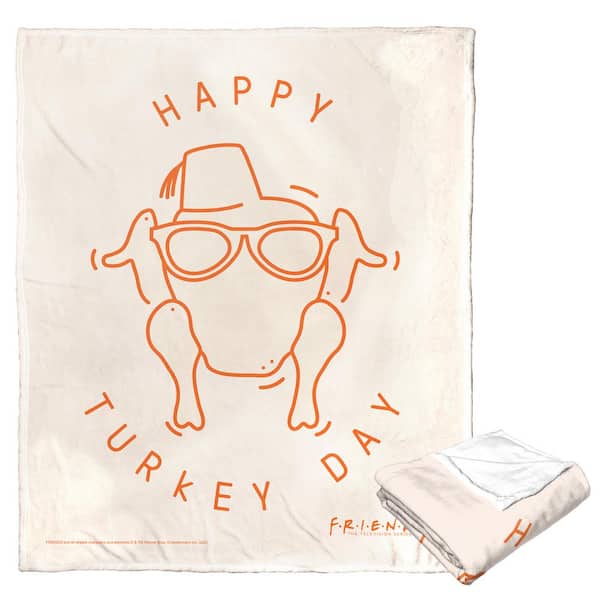 THE NORTHWEST GROUP WB Friends Happy Turkey Day Silk Touch Multi ...