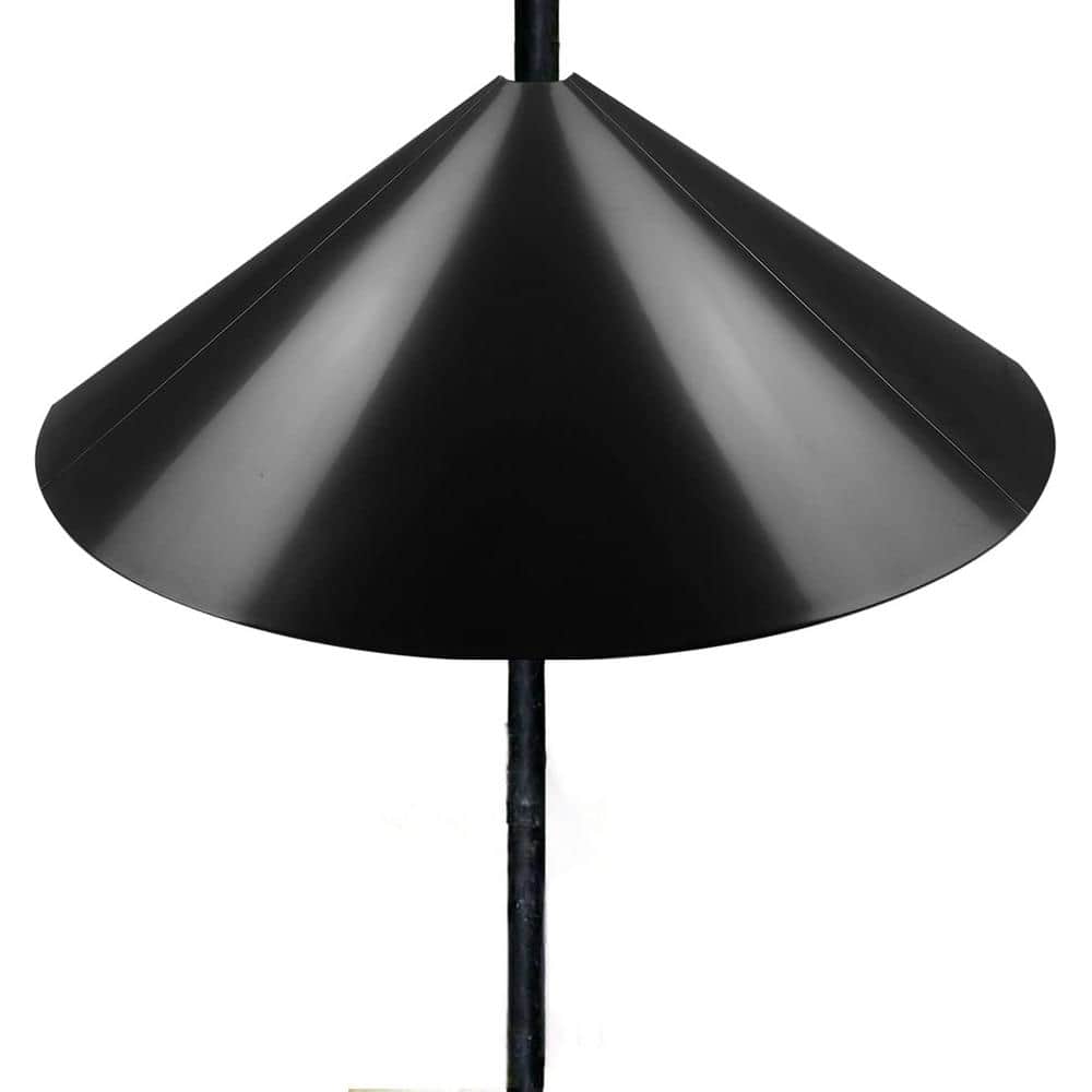 Justincity 19 in. Non-Electric Squirrel Guard Stopper for Outdoor Bird ...