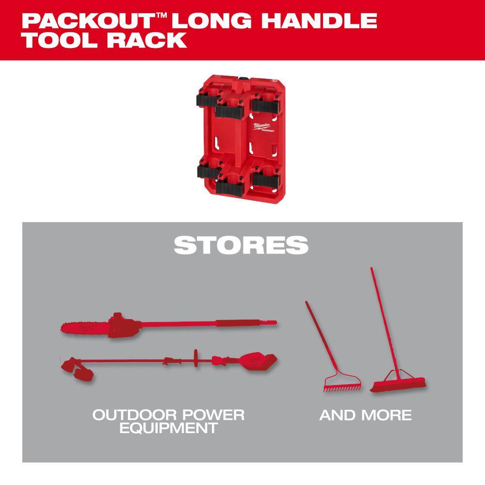 Buy Packout Long Handle Tool Rack with Packout Large Wall Plate Online ...
