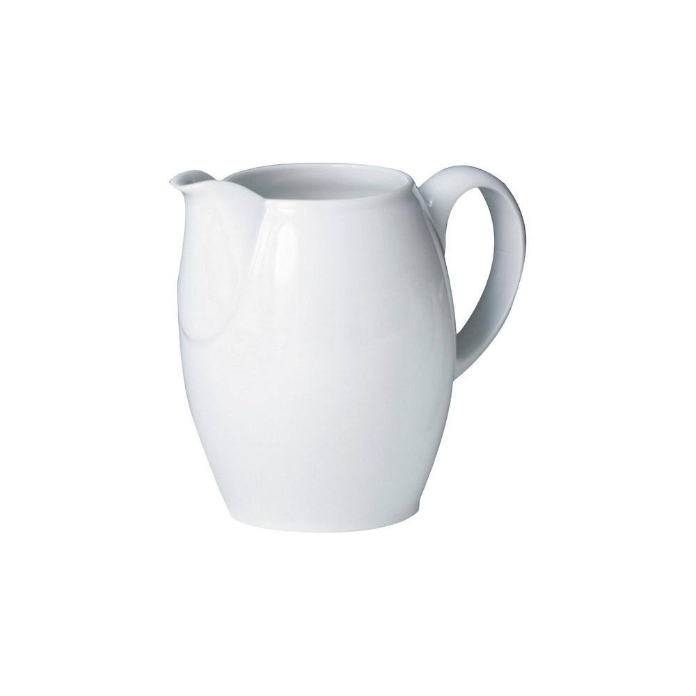 Denby Porcelain 27.05 oz. White Large Jug WHT-099 - The Home Depot