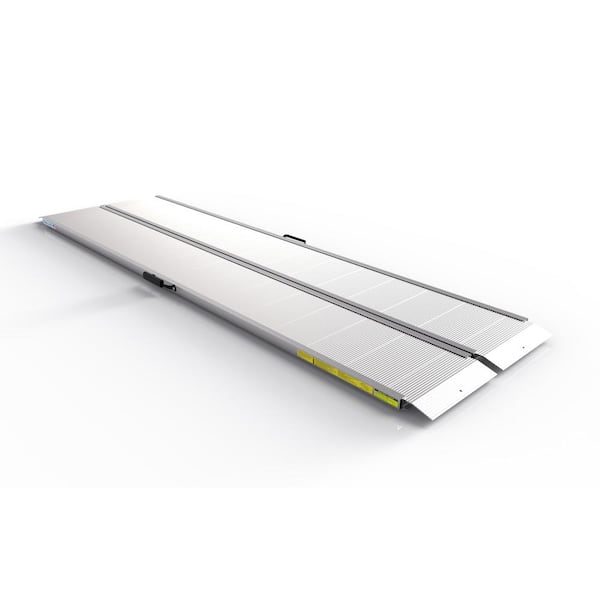 EZ-ACCESS TRAVERSE 8 ft. Singlefold Edgeless Aluminum Loading Ramp ...