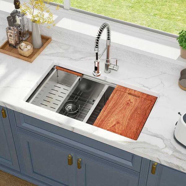 Have a question about LORDEAR 30 in.Undermount Workstation Kitchen Sink ...