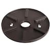 Eurotec Deck Support Plastic Adjustable Pedestal ECO S base plate - (50 ...