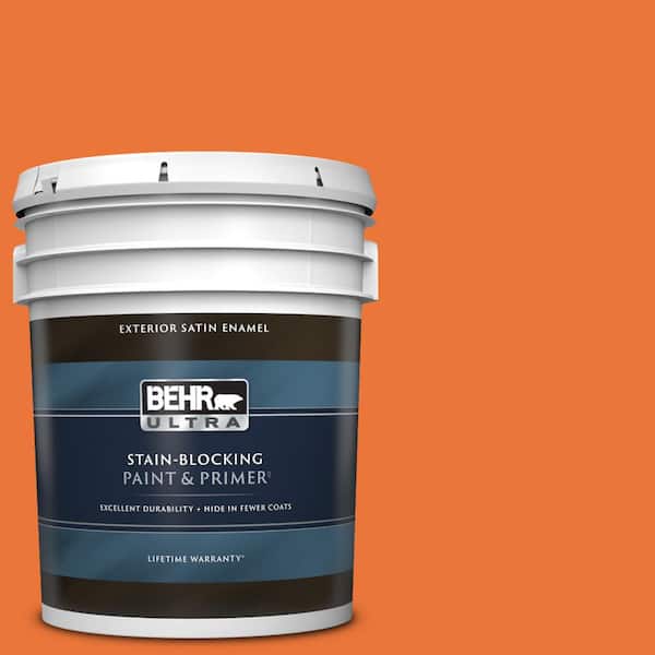 BEHR ULTRA 5 gal. Home Decorators Collection #HDC-MD-27 Tart Orange ... BEHR ULTRA 5 gal. Home Decorators Collection #HDC-MD-27 Tart Orange ...