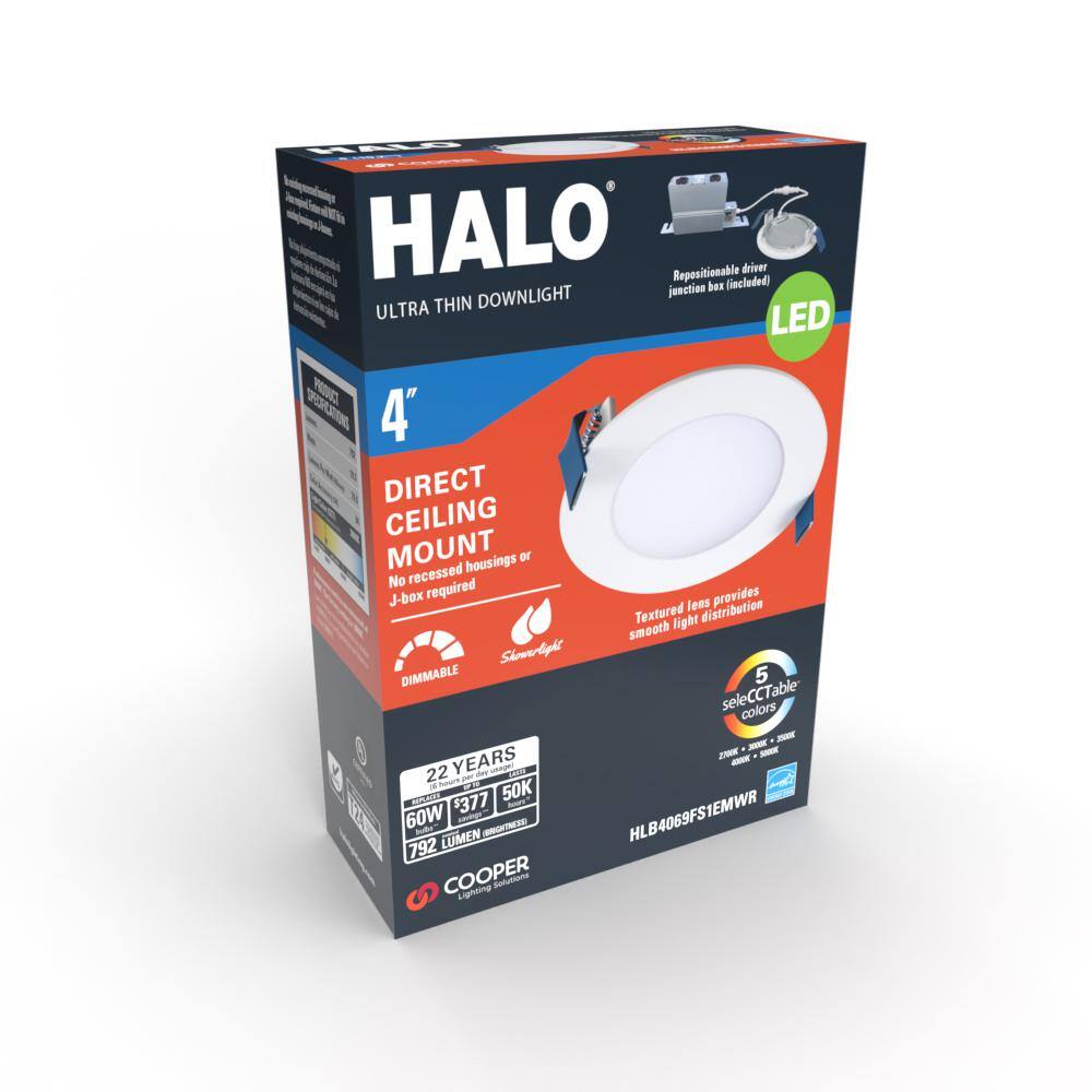 Buy HLB 4 in. Selectable CCT New Construction or Remodel Canless ... Buy HLB 4 in. Selectable CCT New Construction or Remodel Canless ...
