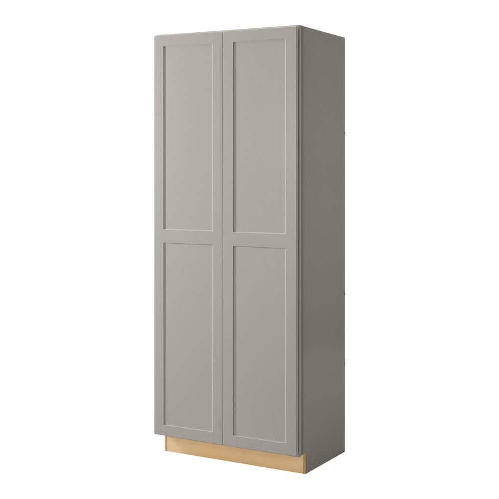 Hampton Bay Avondale 36 in. W x 96 in. H x 24 in. D Ready To Assemble ...