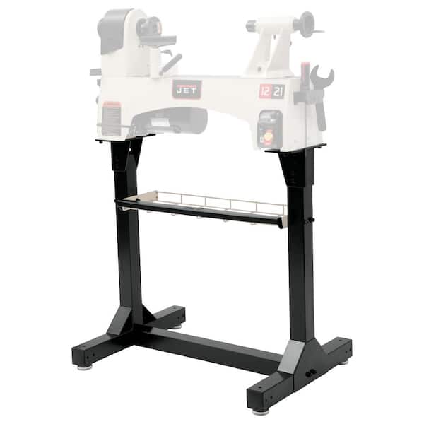 Jet 31.5 in. Stationary Lathe Stand for JWL-1221VS Wood Lathe 719202A ...