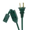 HDX 6 ft. 16/2-Gauge Green Cube Tap Extension Cord EXG-1626 - The Home ...