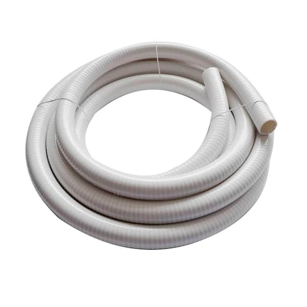 Everbilt 1-1/4 I.D. x 25 ft. White Flexible PVC Spa Tubing HKP004-004 ...