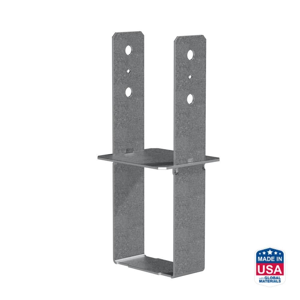 Simpson Strong-Tie CB Galvanized Column Base for 6x6 Actual Rough ...
