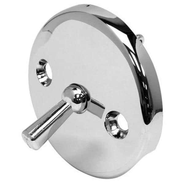 ProPlus Round Overflow Trip Lever Plate, Clip Type, Chrome Plated 42 ...
