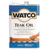 Watco 1 Gallon Teak Oil in Clear (2 Pack) 67131 - The Home Depot