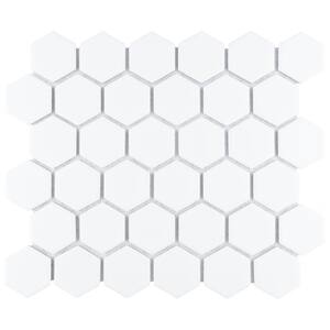 Merola Tile Hudson Kite Pistachio 6 in. x 6 in. Porcelain Mosaic Take ...