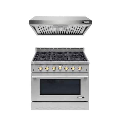 NXR 30 in. 800 CFM Professional Style Stainless Steel Range Hood with ...