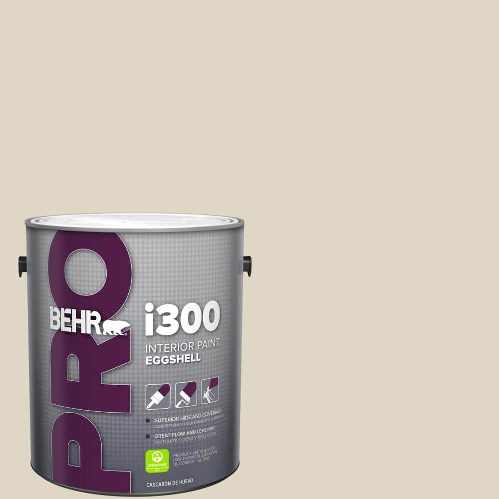 BEHR PRO 1 gal. #PPU8-15 Stonewashed Eggshell Interior Paint PR33001 ...