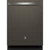 GE 24 in. Slate Top Control Built-In Tall Tub Dishwasher with Dry Boost ...