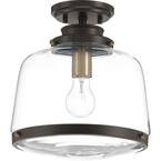 Progress Lighting Judson Collection 1-Light Antique Bronze Pendant ...