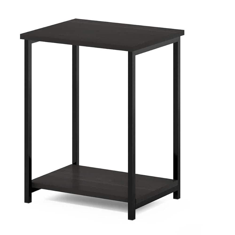 Simplistic Metal Frame End Table, 2-Pack, Espresso HDB0C2FKD1WQ - The ...