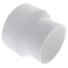 NIBCO 4 in. x 3 in. PVC DWV Hub x Hub Reducing Coupling C4801HD43 - The ...