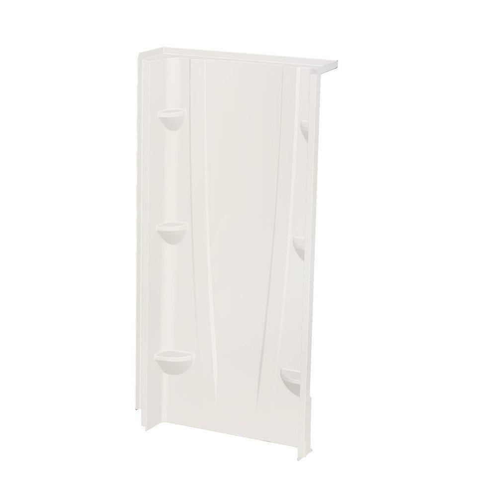 Aquatic Composite 8 in. x 36 in. x 74 in. 1-Piece Direct-to-Stud Shower ...