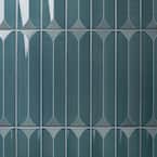 Ivy Hill Tile Colorwave Inflex Emerald Green 4.43 in. x 17.62 in ...