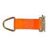 CargoSmart 2 in. x 6 in. 2000 lb Orange Rope Ring X-Track/E-Track Tie ...